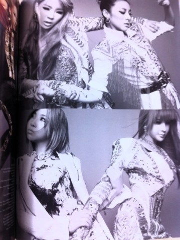 Scans: 2NE1 in WWD Magazine (Japan)